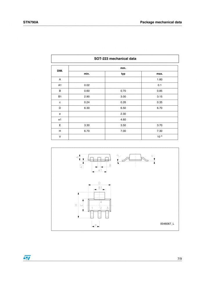 STN790A datasheet page 7