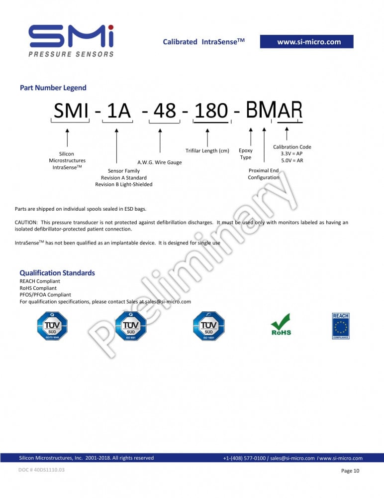 SMI-1B-48-060-BMAR technical document page 10