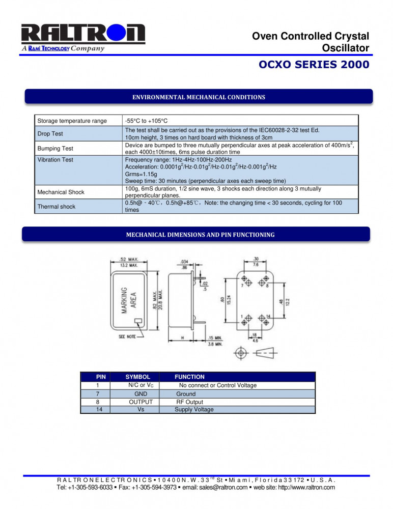 Raltron OX4120A-D3-5-10.000-3.3 document page 3