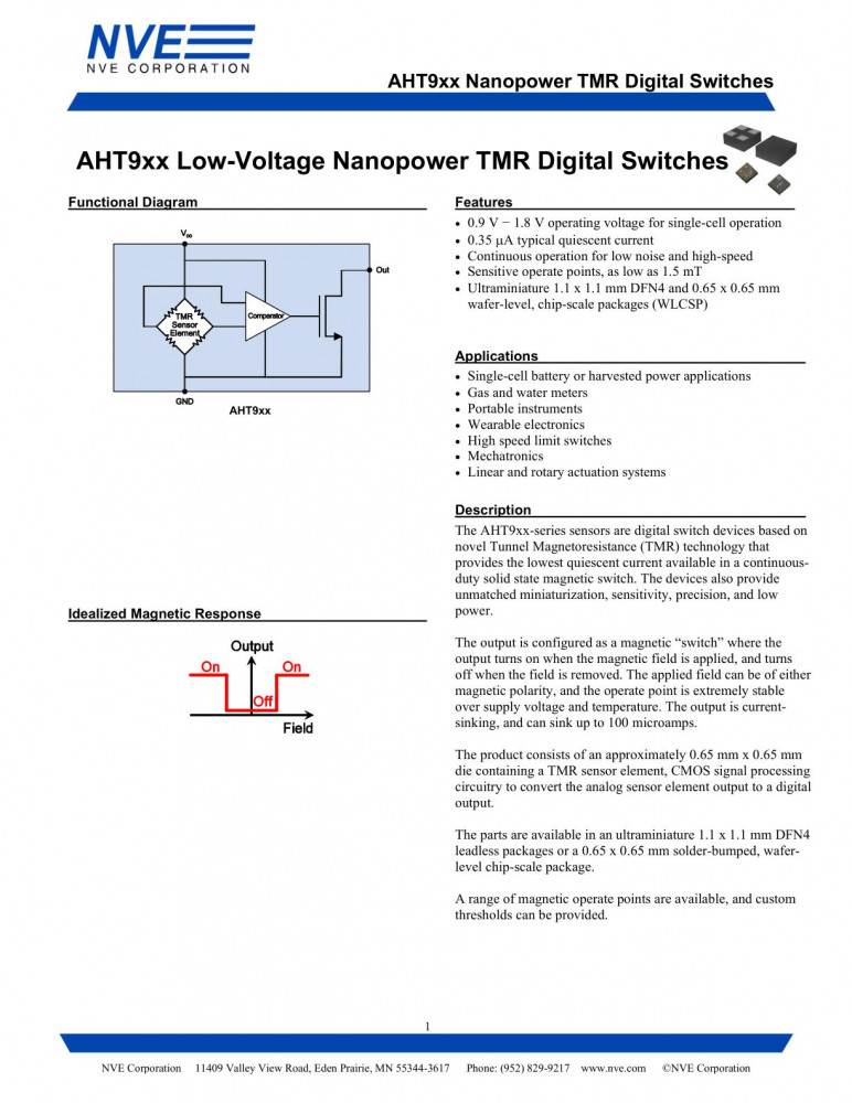 AHT924-20E datasheet page 1