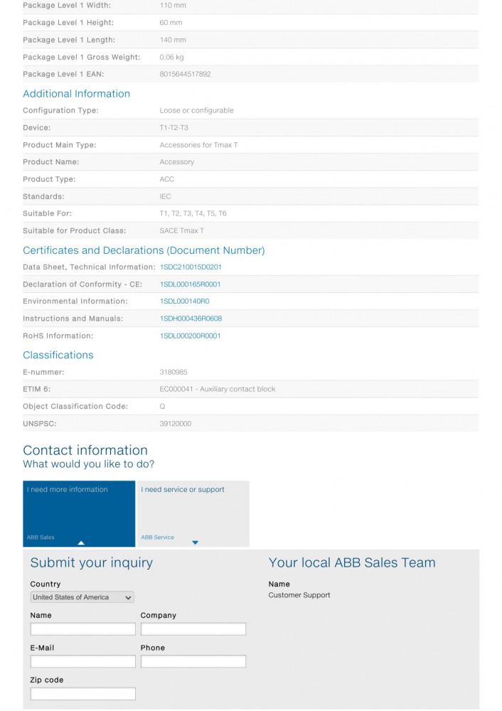 Product document image 2 for 1SDA051368R1