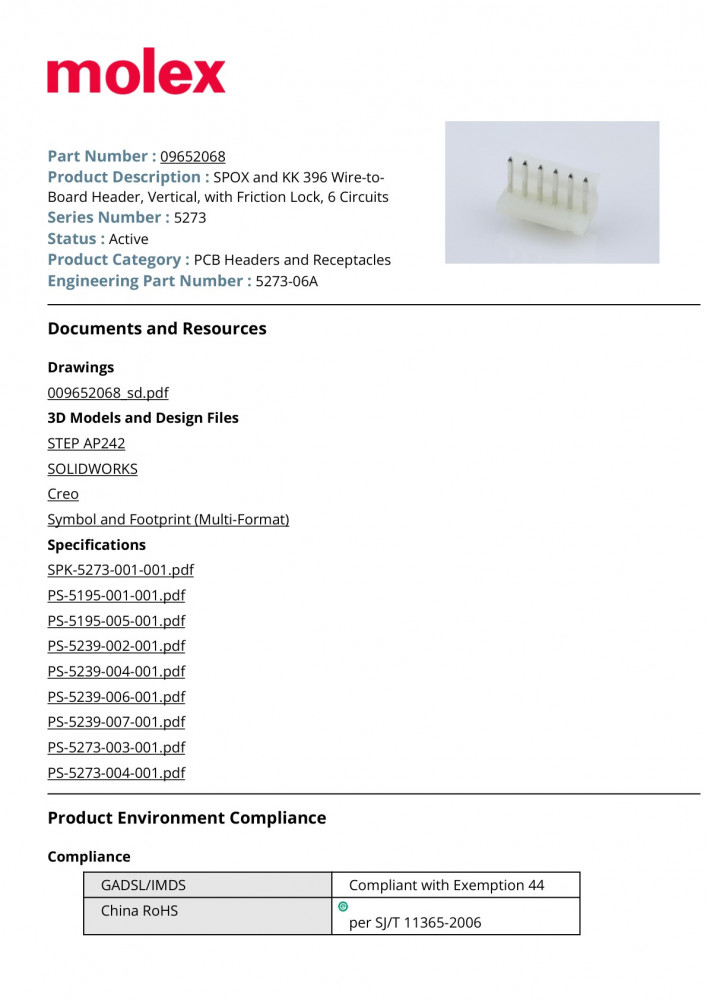 Technical document page 1