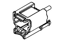 Appli-Mate RAST 5 IDT Housing, 5.00mm Pitch, Indirect, Female, 10.0A, 2 Circuits, Position Keys 2a, Code Key 01c, d20, Reference K03