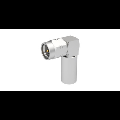 SMA / RIGHT ANGLE PLUG SOLDER TYPE CABLE .085