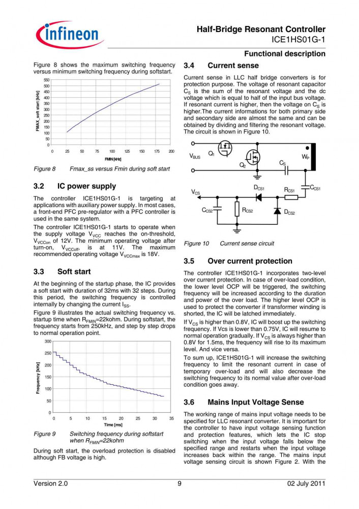 ICE1HS01G1XUMA1 datasheet page 9