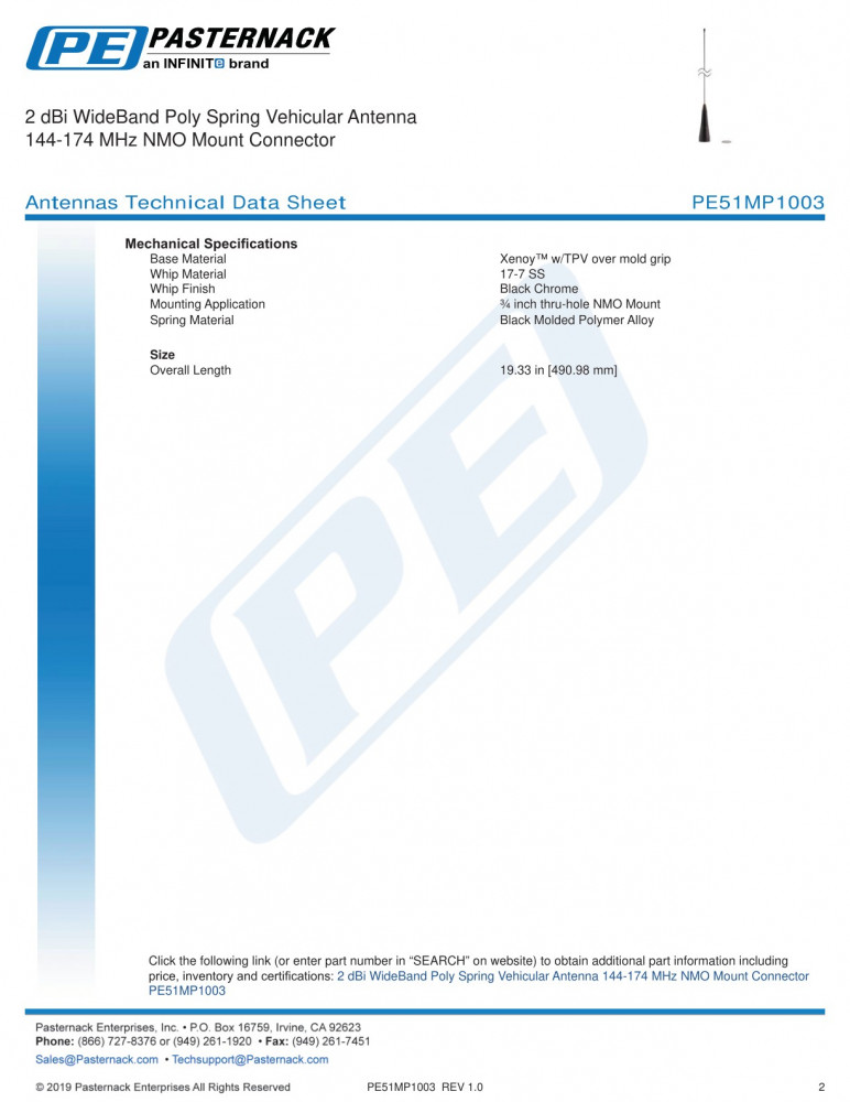 PE51MP1003 datasheet page 2