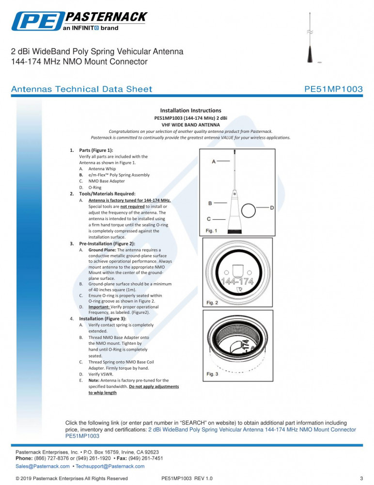PE51MP1003 datasheet page 3
