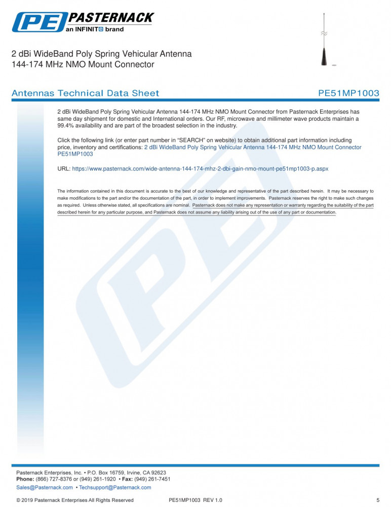 PE51MP1003 datasheet page 5
