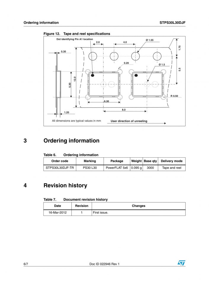 STPS30L30DJF-TR datasheet page 6