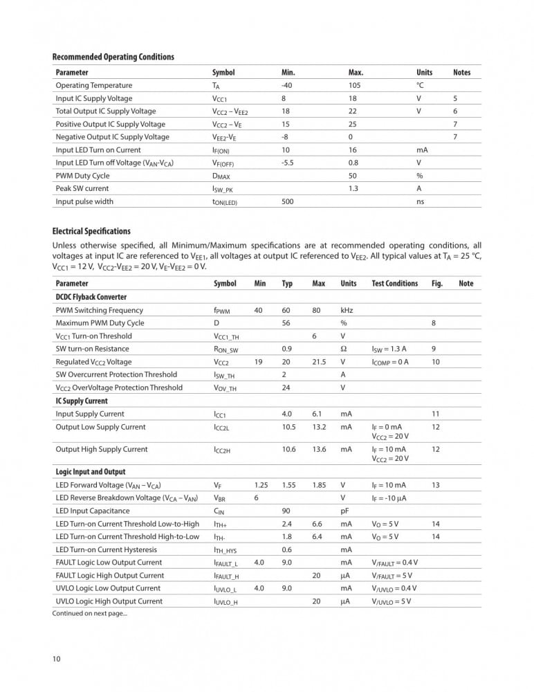 ACPL-302J datasheet page 10