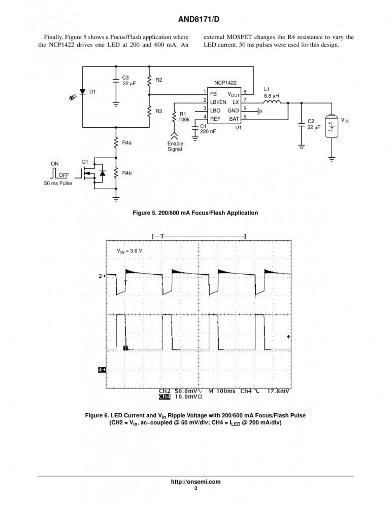 NCP1421EVB technical document page 4