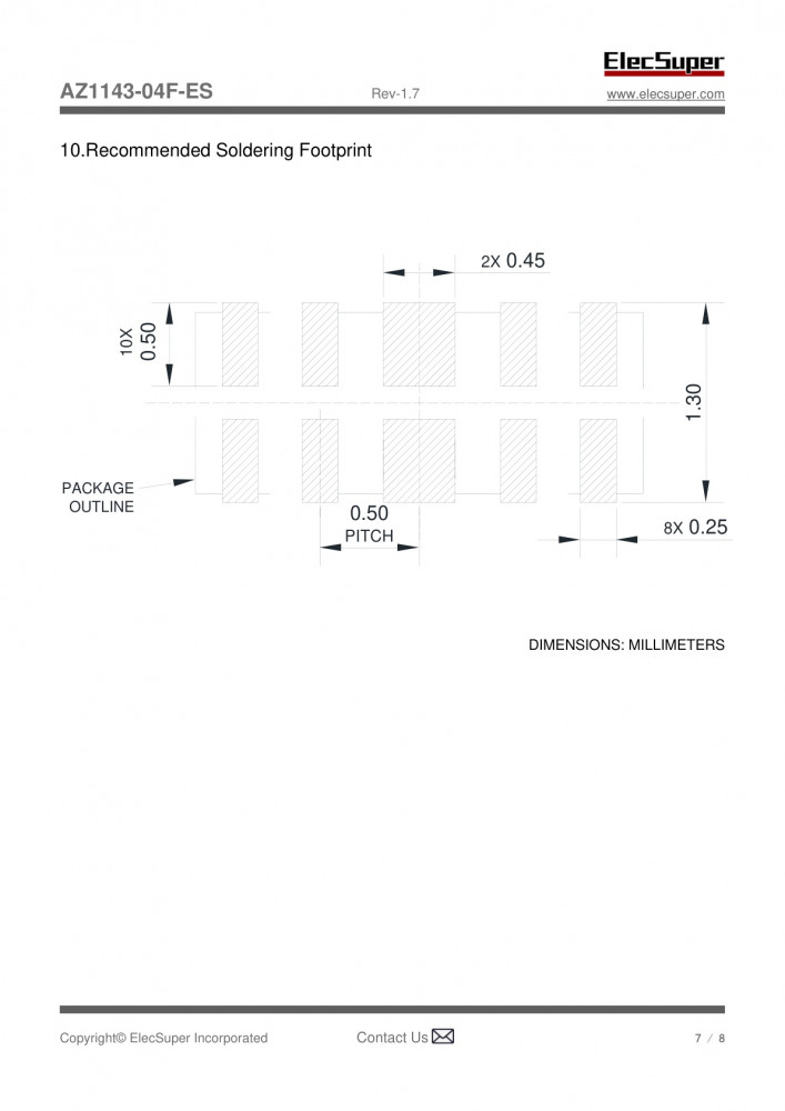 AZ1143-04F-ES datasheet page 7