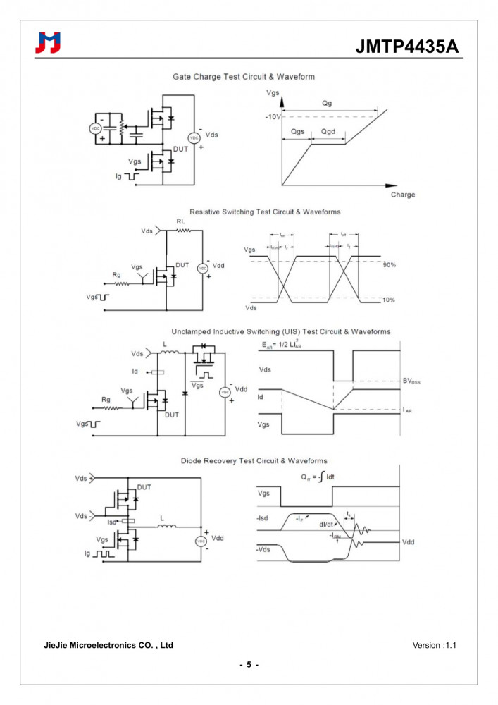 JMTP4435A datasheet page 5