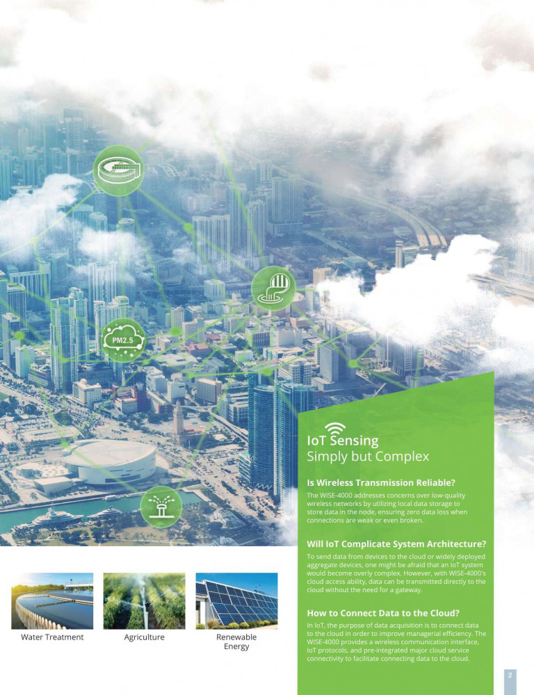 Advantech wireless IoT sensing brochure page 3