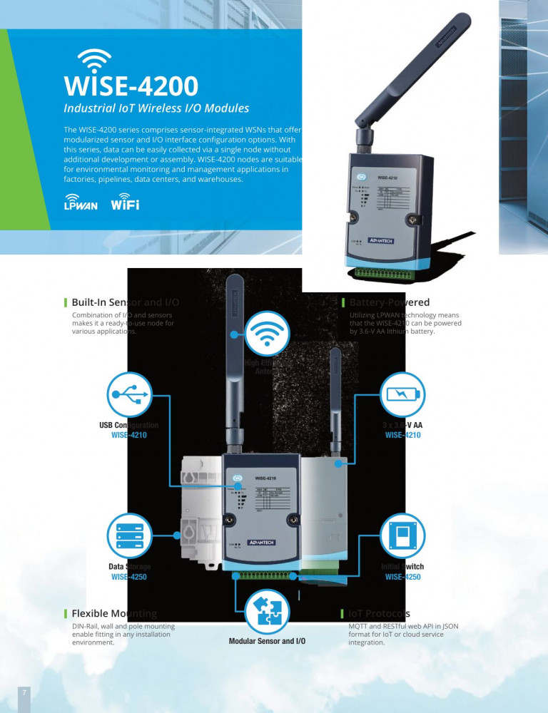 Advantech wireless IoT sensing brochure page 8