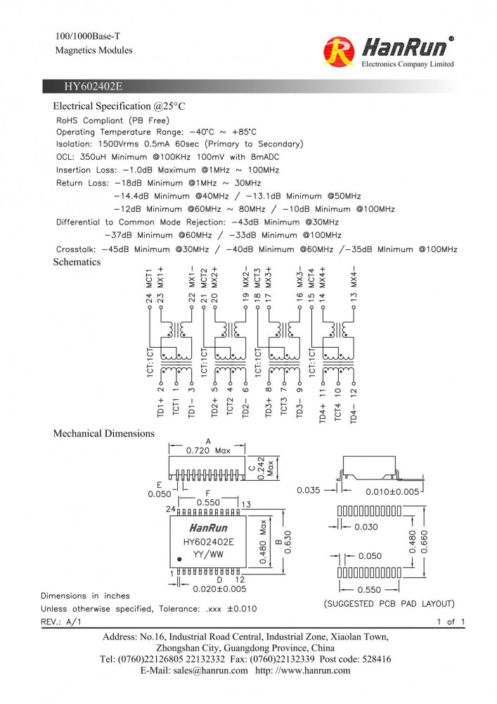 HY602402E technical document page
