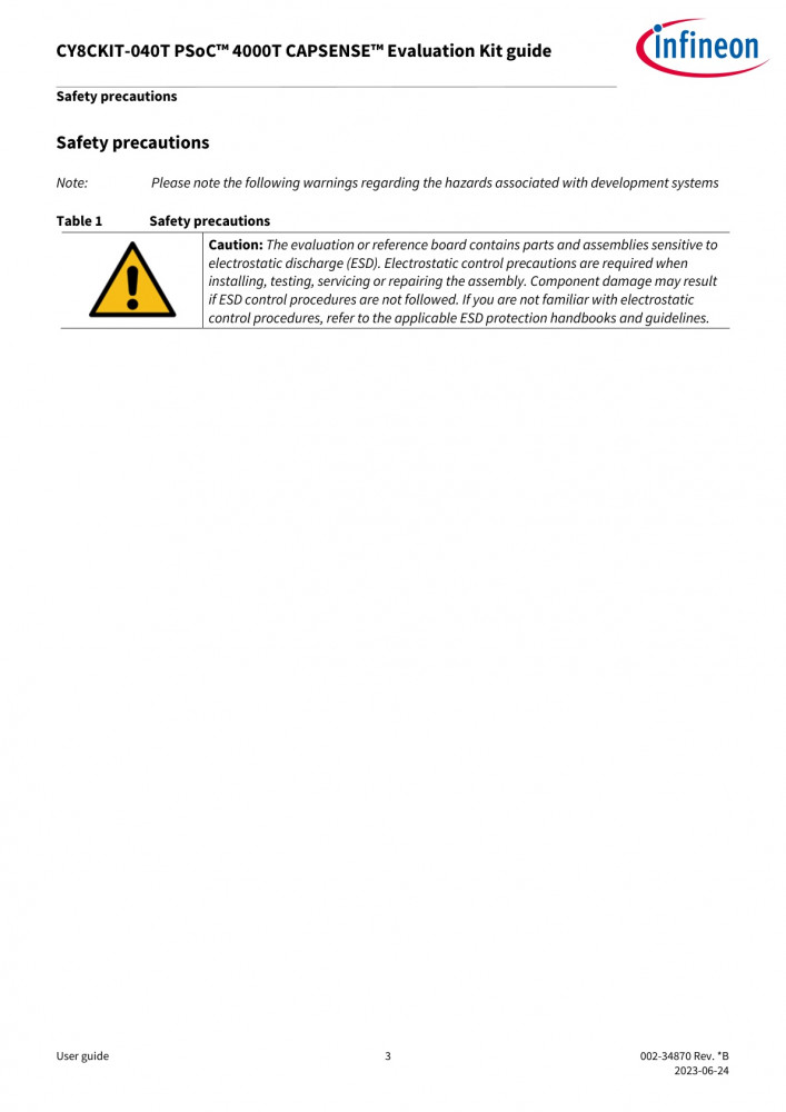CY8CKIT-040T guide page 3