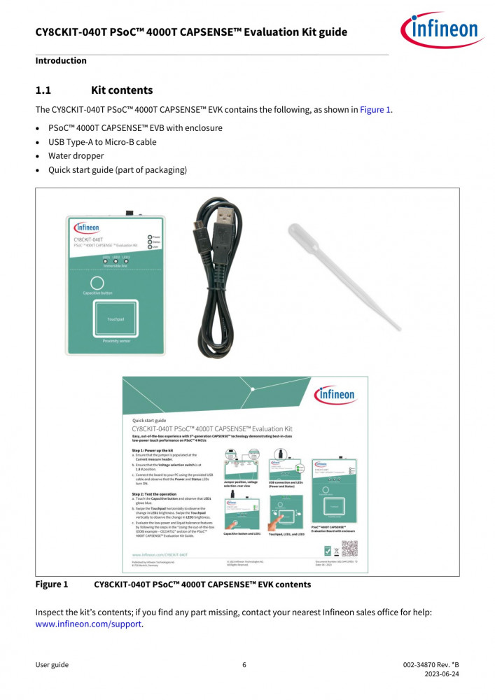 CY8CKIT-040T guide page 6