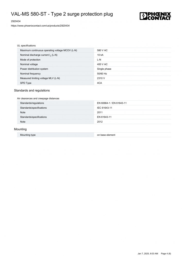 Phoenix Contact 2920434 datasheet page 4