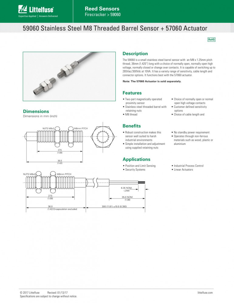 59060 datasheet page 1