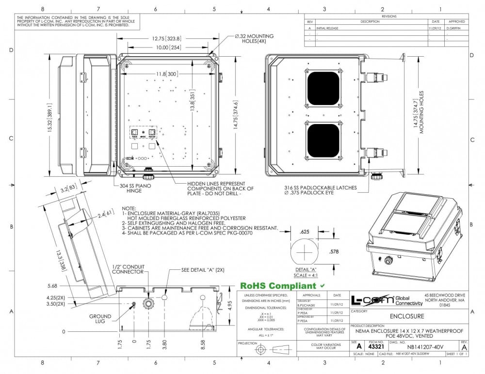 NB141207-40V technical document page