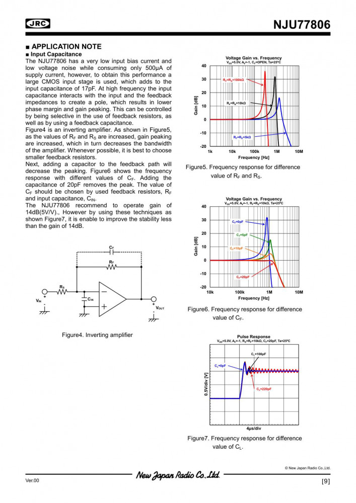 NJU77806F3-TE1 datasheet page 9