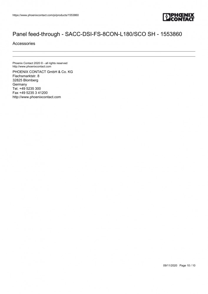 Phoenix Contact 1553860 technical document page 10