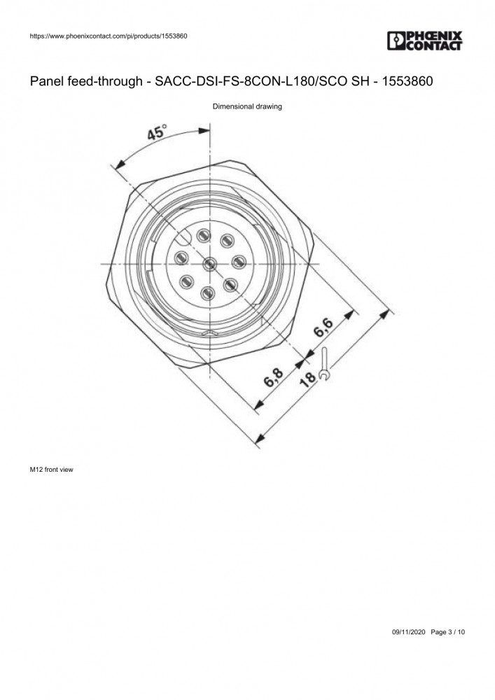 Phoenix Contact 1553860 technical document page 3