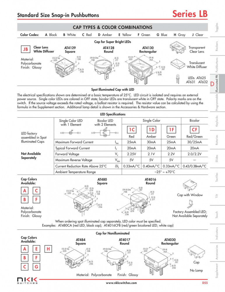 NKK LB series technical document page 8