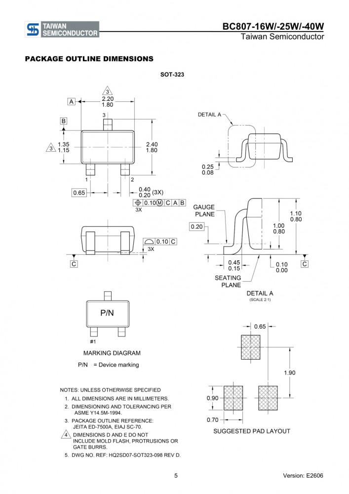 BC807-25W datasheet page 5
