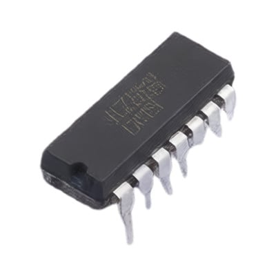 lingxingic SN74HC93N(LX) 4-Bit Binary Ripple Counter IC – Counters & Dividers Chip for sale
