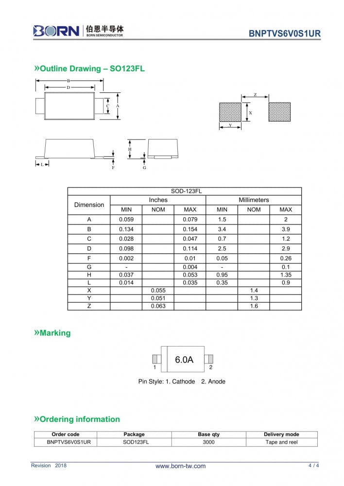 BNPTVS6V0S1UR datasheet page 4