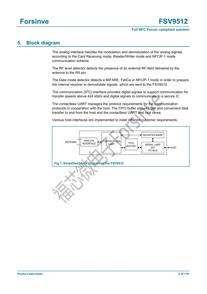 FSV9512 datasheet page 5