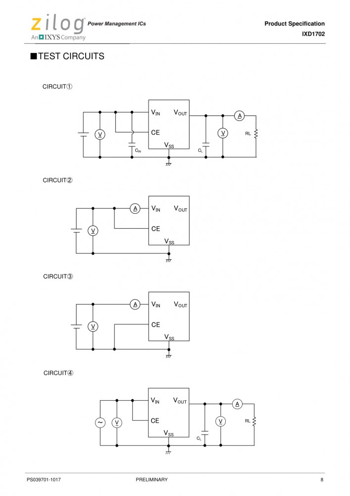 IXD1702 datasheet page 8