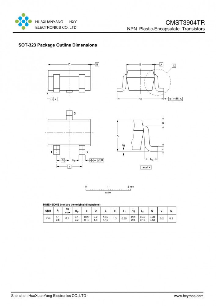 CMST3904TR-HXY datasheet page 3