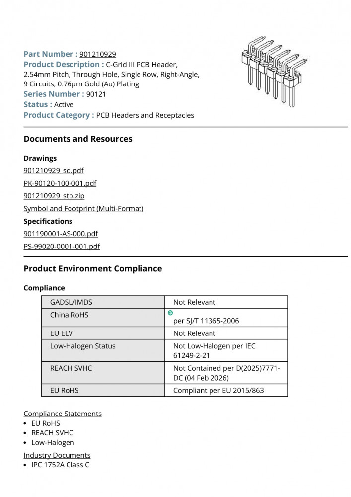 901210929 technical document preview, page 1