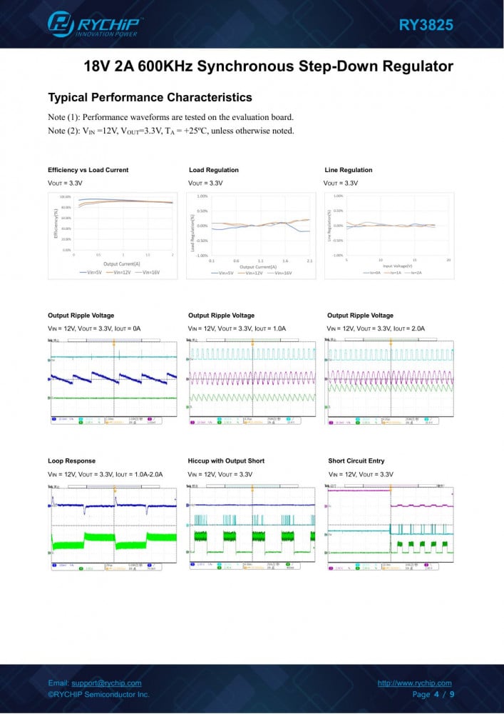 RY3825 datasheet page 4