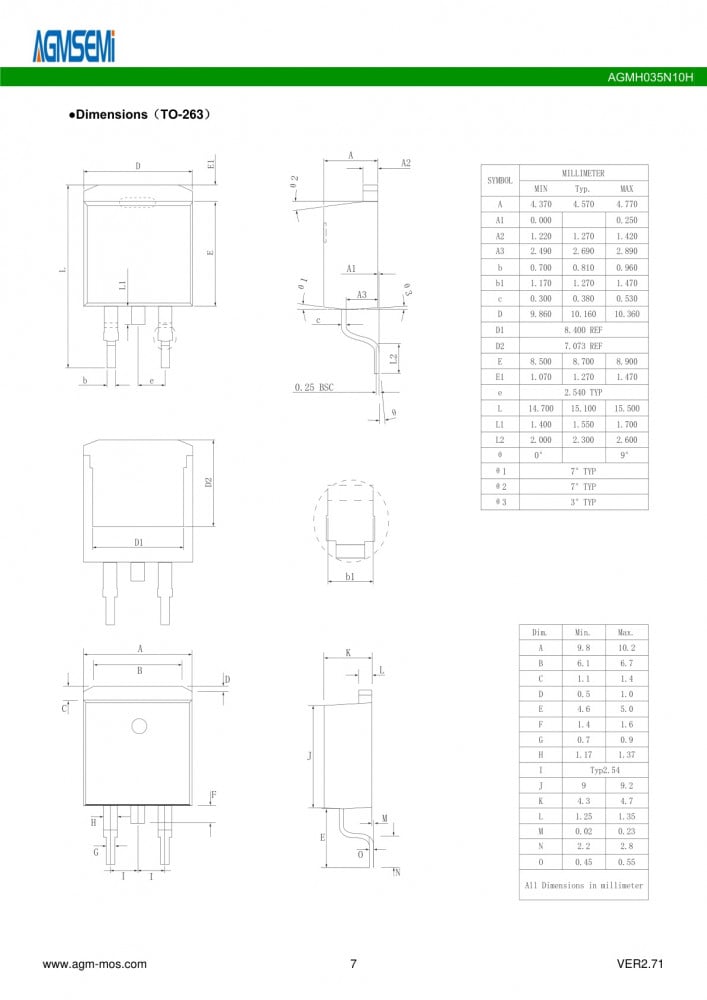 AGMH035N10H datasheet page 7