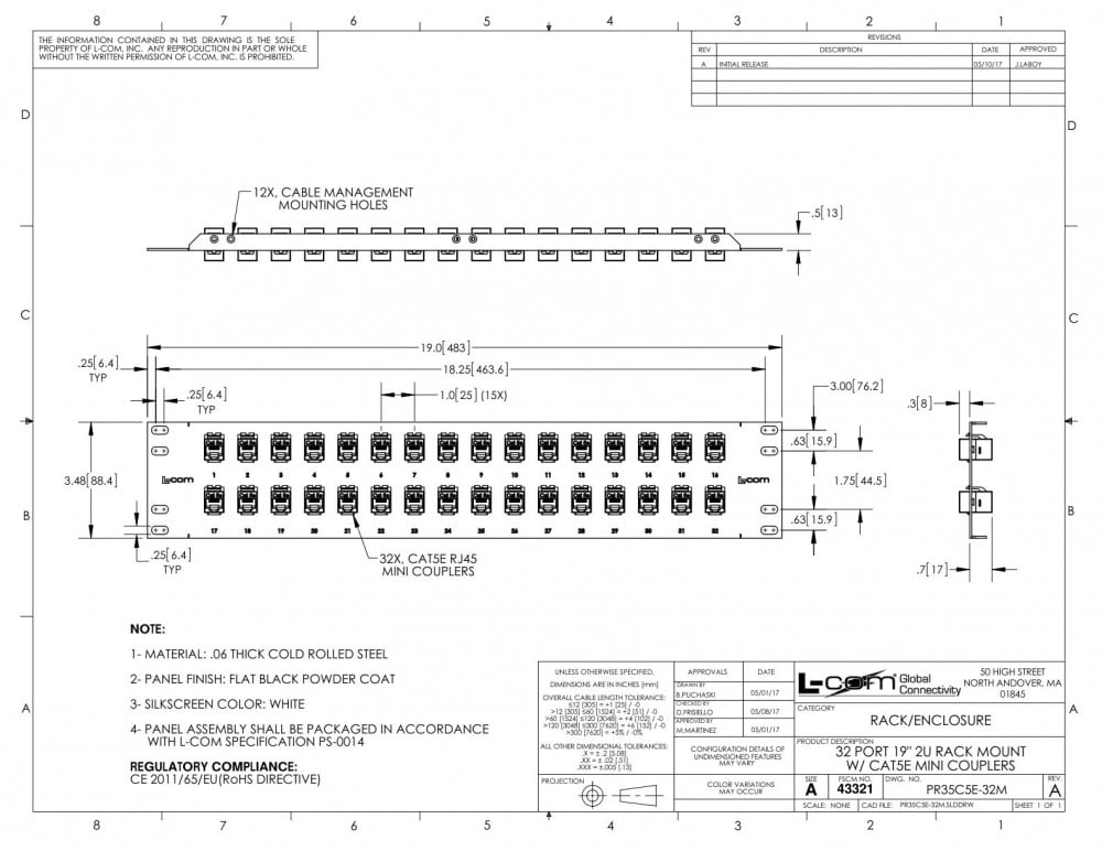 PR35C5E-32M technical document page