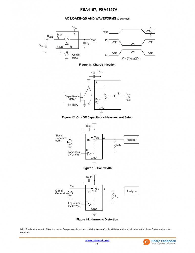 FSA4157 datasheet page 9