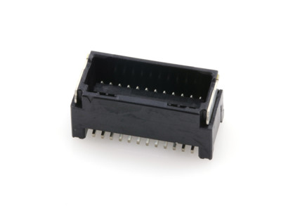 1.25mm Pitch, Micro-Lock Plus PCB Header, Dual Row, Vertical, Surface Mount, Tin-Bismuth Plating, Positive Lock, 34 Circuits, Black