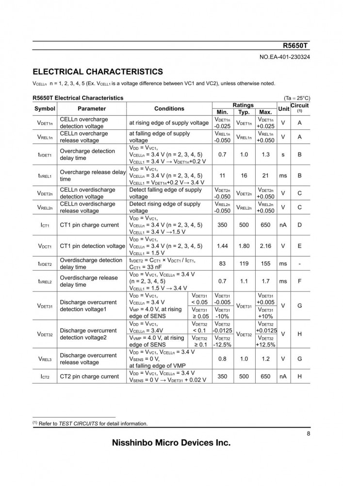 R5650T datasheet page 8