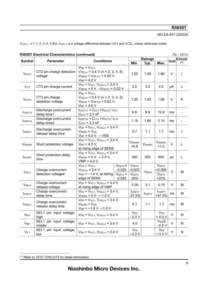 R5650T datasheet page 9