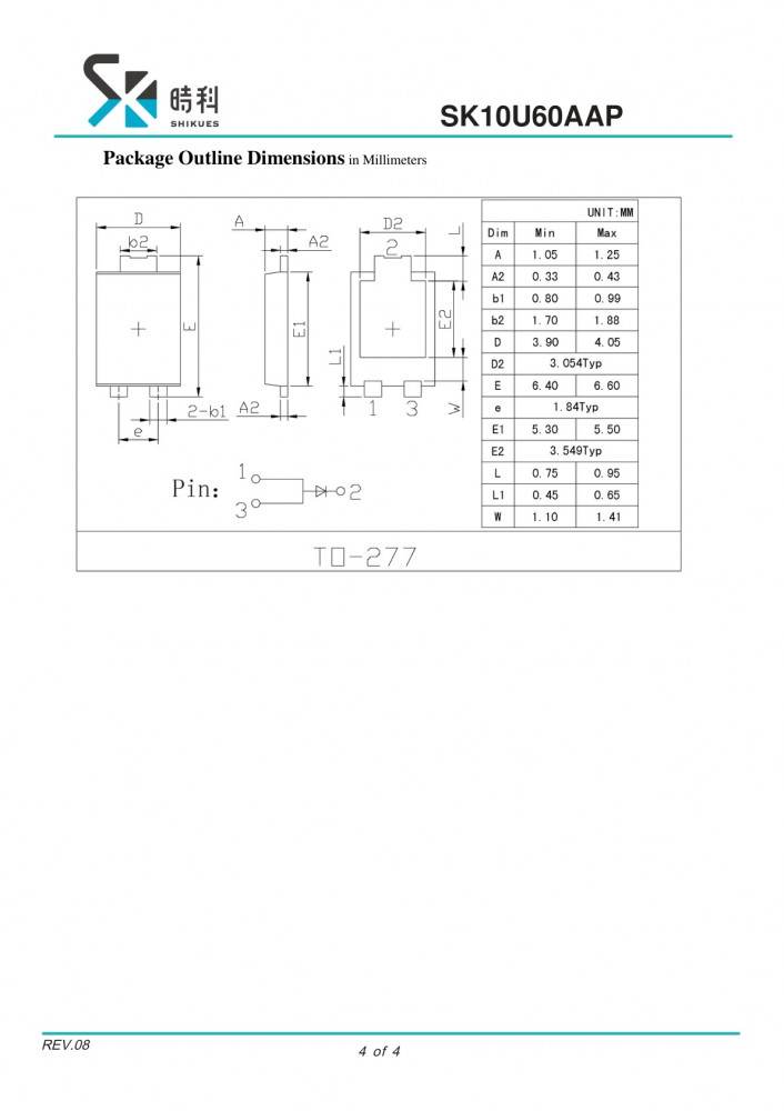 SK10U60AAP datasheet page 4