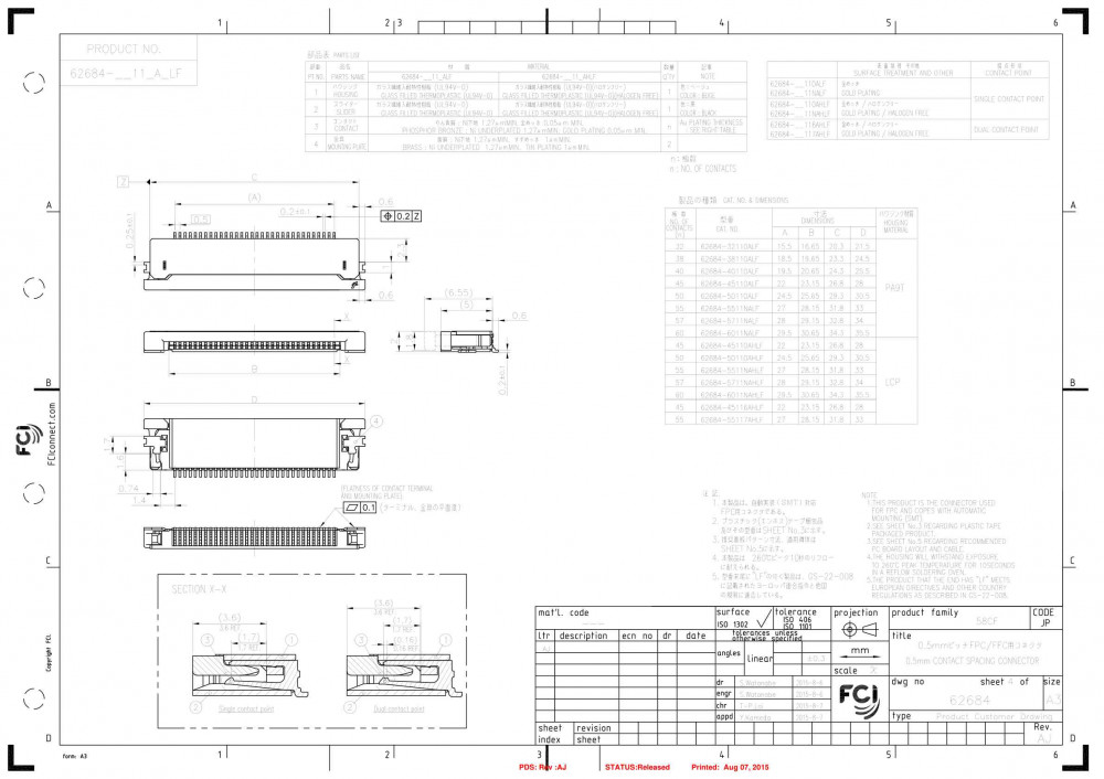 Amphenol 62684 drawing page 4