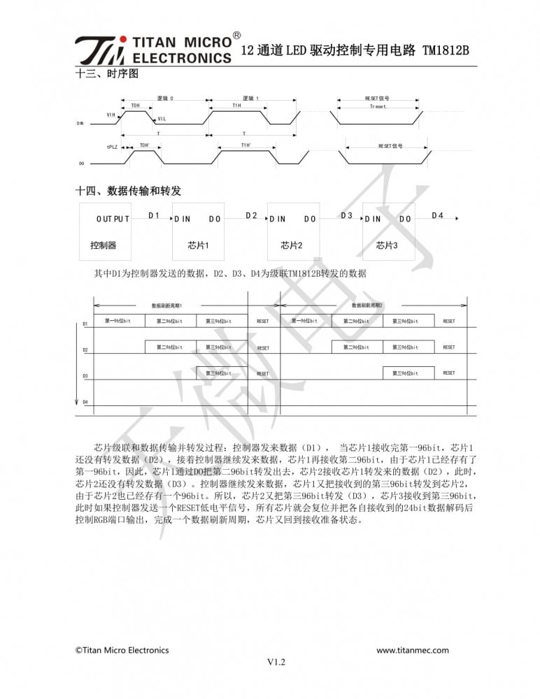 TM1812B datasheet page 6