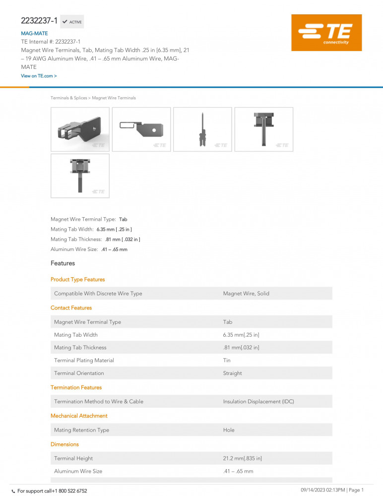 2232237-1 technical document page 1