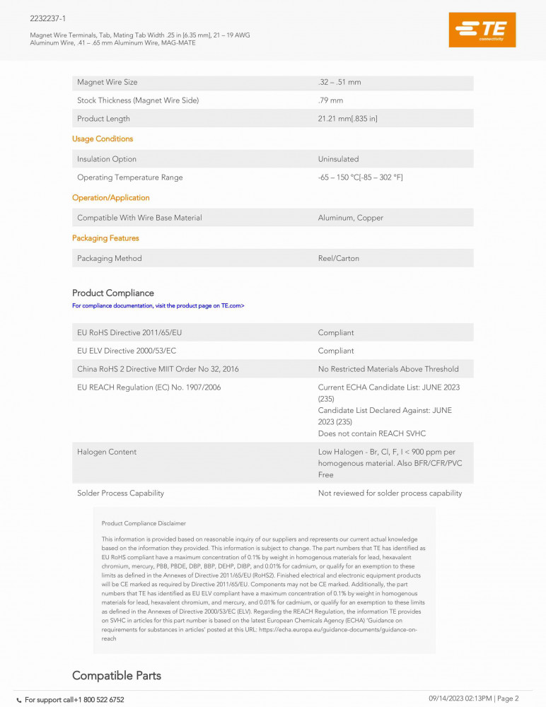 2232237-1 technical document page 2