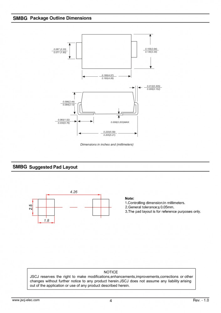 P6SMB series datasheet page 4