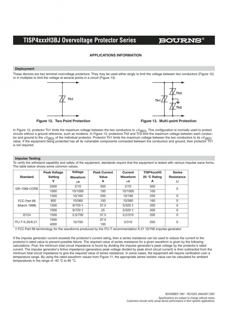 TISP4xxxH3BJ datasheet page 10